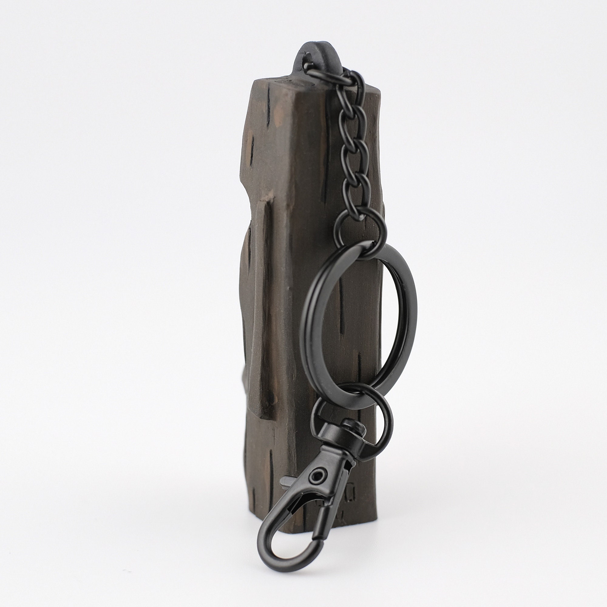 Moai Resin Tiki Sculpture Keychain - Etsy