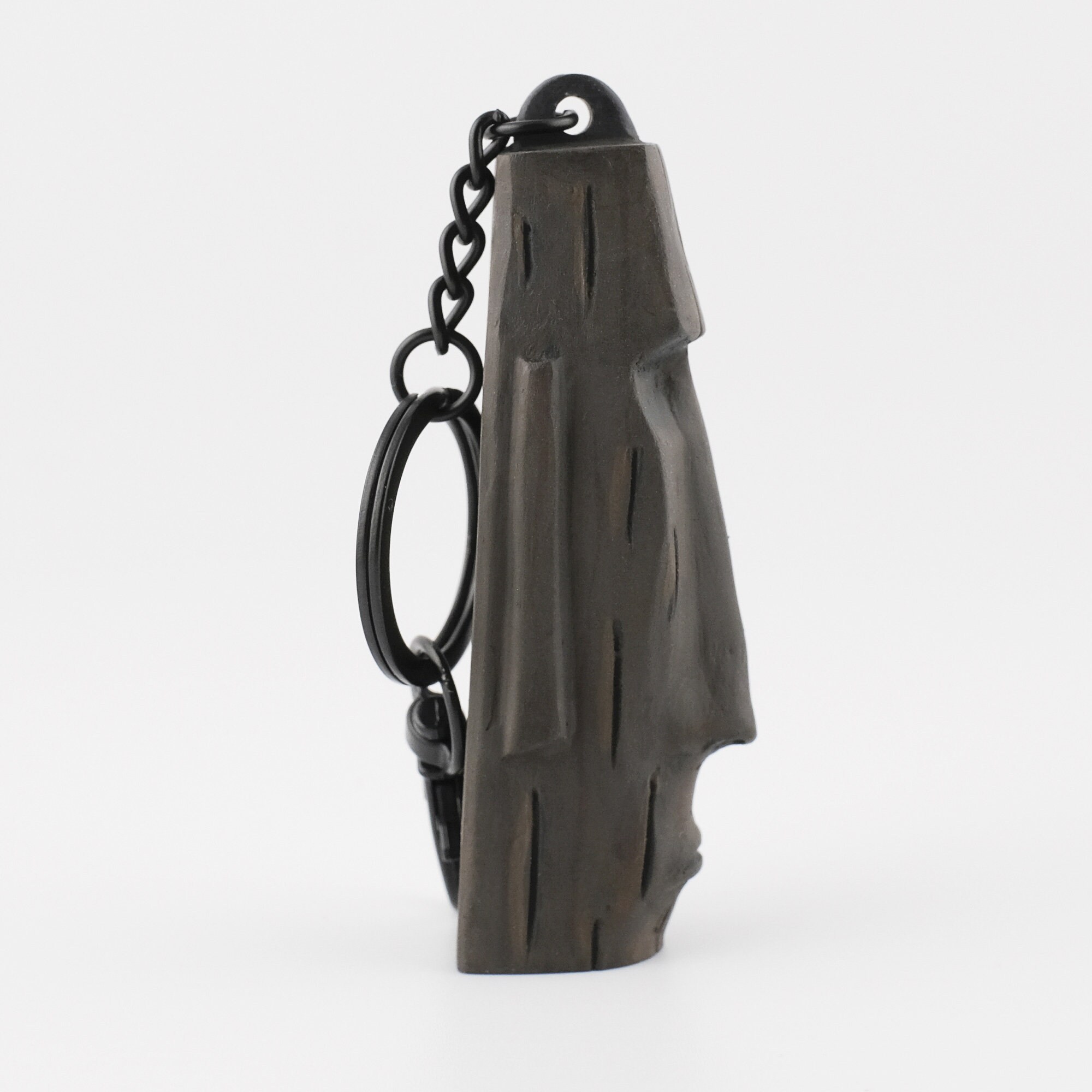 Moai Resin Tiki Sculpture Keychain - Etsy