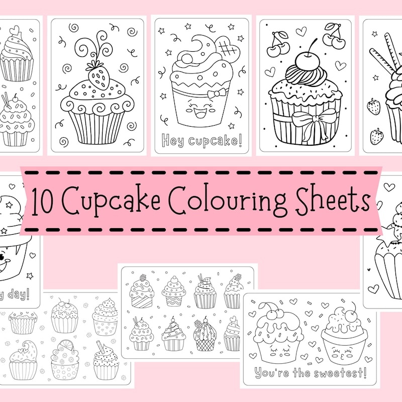 Coloring Pages Cup - Etsy UK