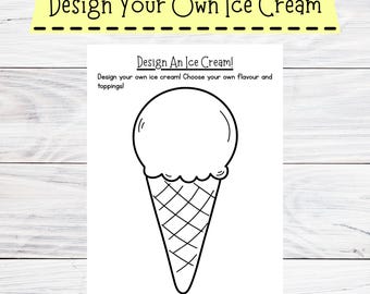 Design an Ice Lolly Printable - Design Your Own Ice Lolly Activity ...