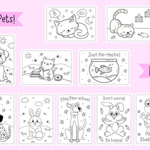 Pets Colouring Sheets for Children - Pets Coloring Pages for Kids ...