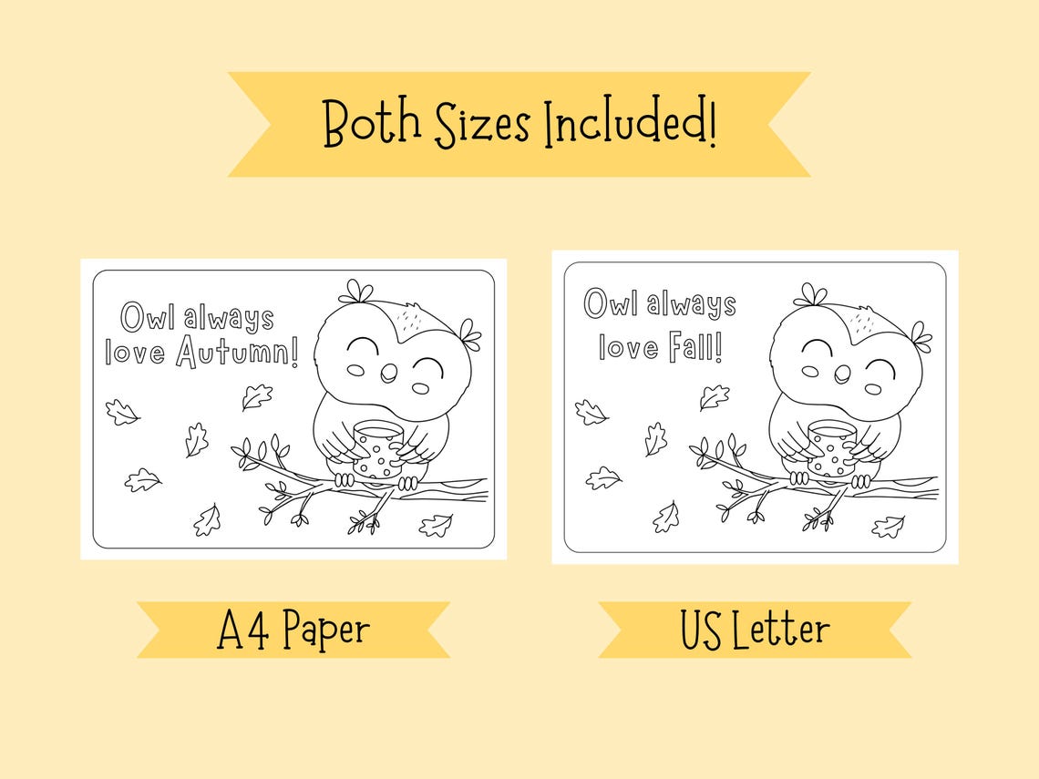 Autumn Colouring Sheets for Children - Autumn Coloring Pages for Kids ...
