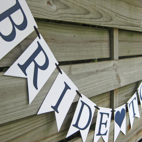 Bride to Be Bridal Shower Banner Wedding Shower Banner Wedding - Etsy