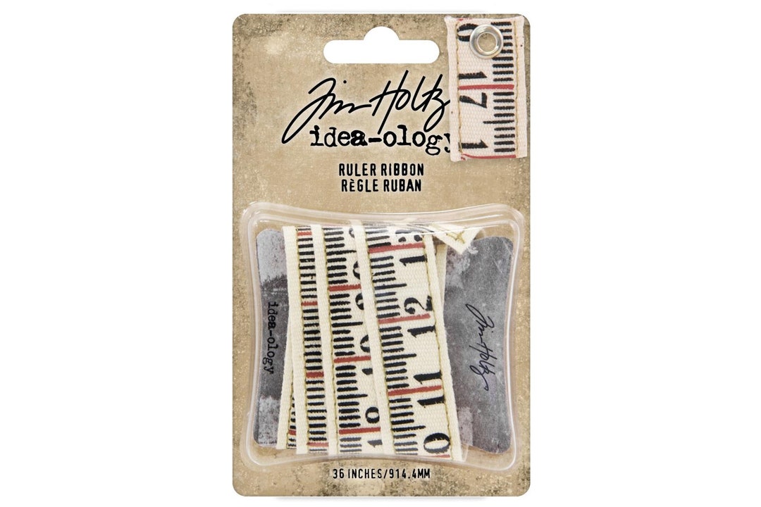 Tim Holtz Idea-ology Ruler Ribbon - Etsy
