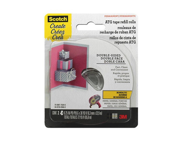 Scotch Advanced Tape Glider General Purpose Refills 2/pkg | Etsy