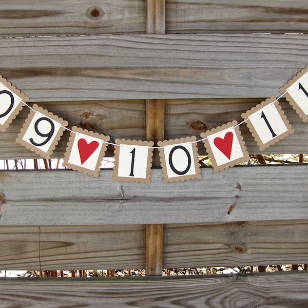 Save the Date Banner - Etsy