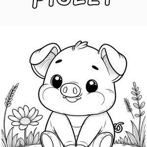 Animal Adventures: A Fun Coloring Book for Kids - Etsy