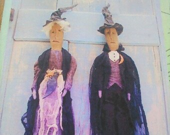 Primitive Witch Pattern - Etsy