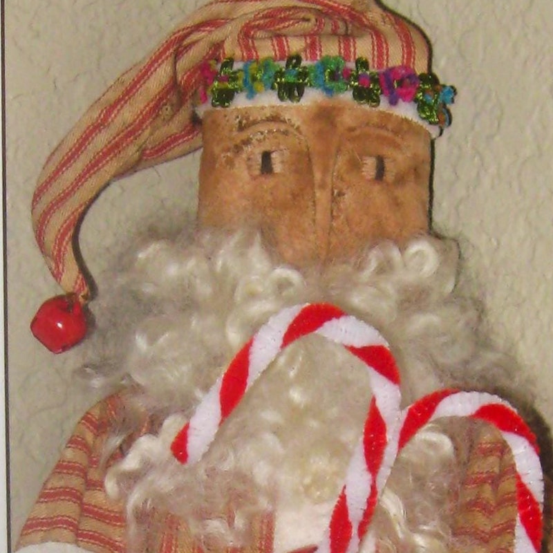 Primitive Santa - Etsy