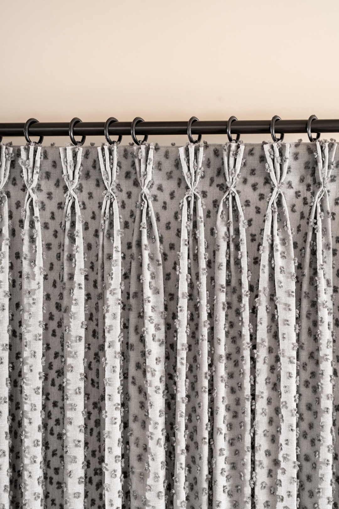 Triple Pinch Pleat Linen Curtains, Pleated Special Linen Curtains ...