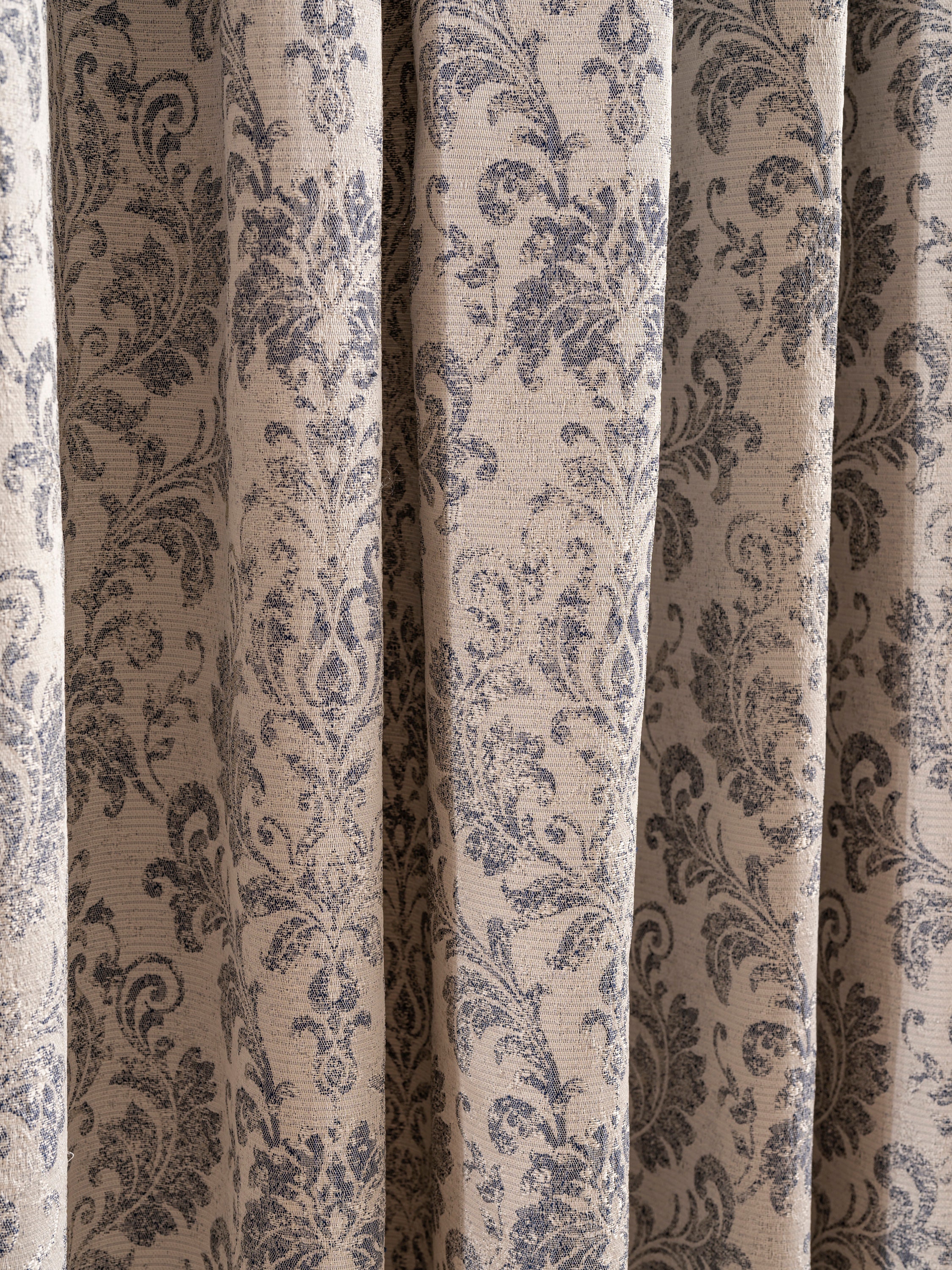 Damask Floral Patterned Curtains, Damask Patterned Curtains, Luxury ...