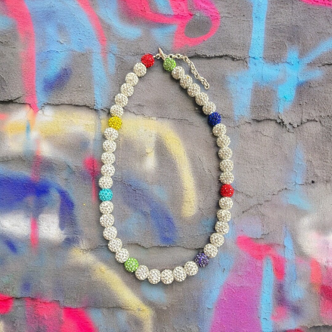 Color Pop Dugout Drip Necklace - Etsy