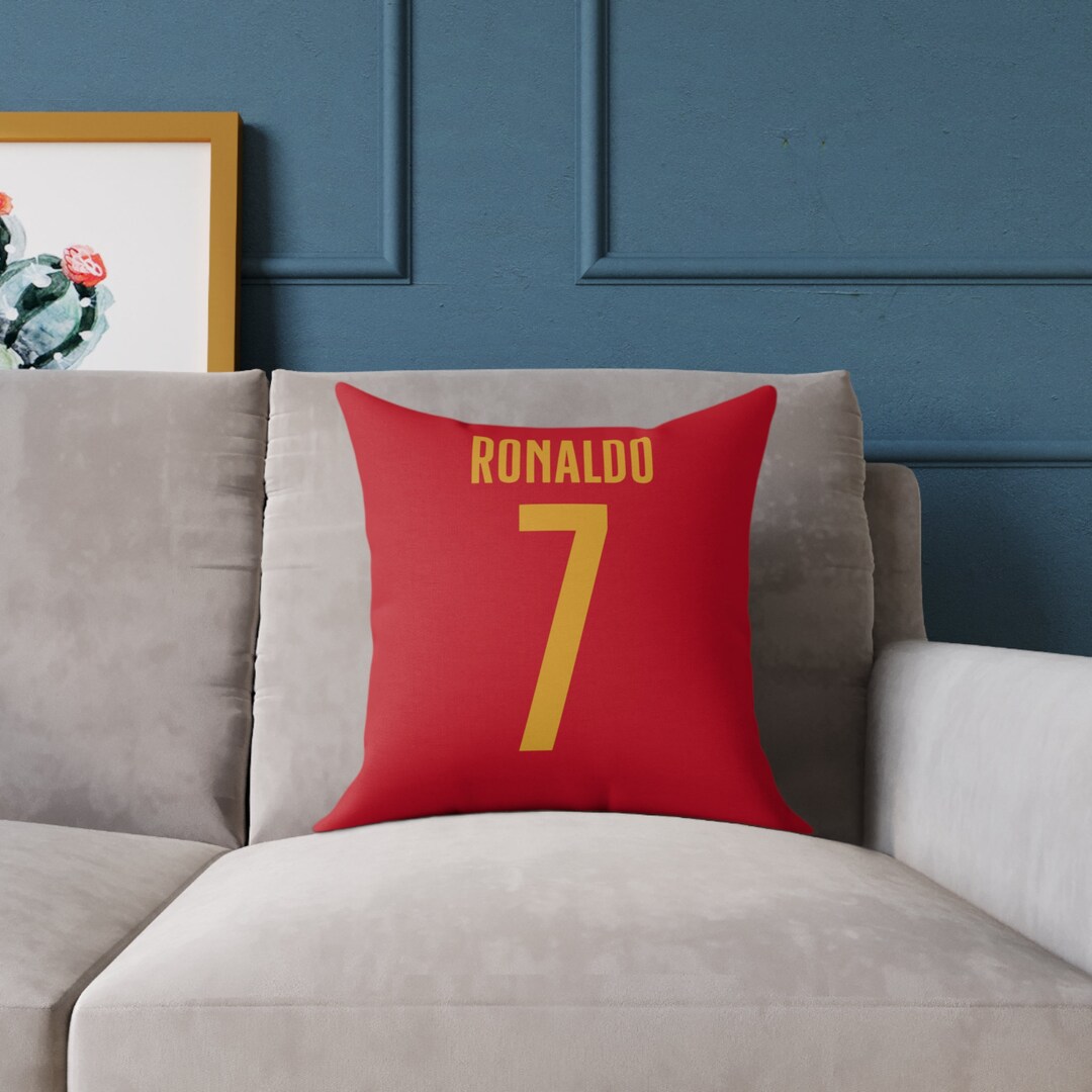Cristiano Ronaldo Portugal Kit Square Poly Canvas Pillow - Etsy