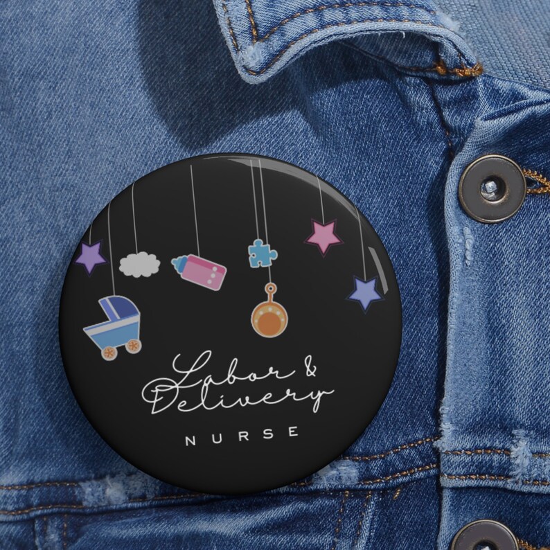 Labor and Delivery Nurse Nurse Themed Pin Lanyard Pin Nurse Badge Pin Nurse Gift Cute Nurse Pins ...