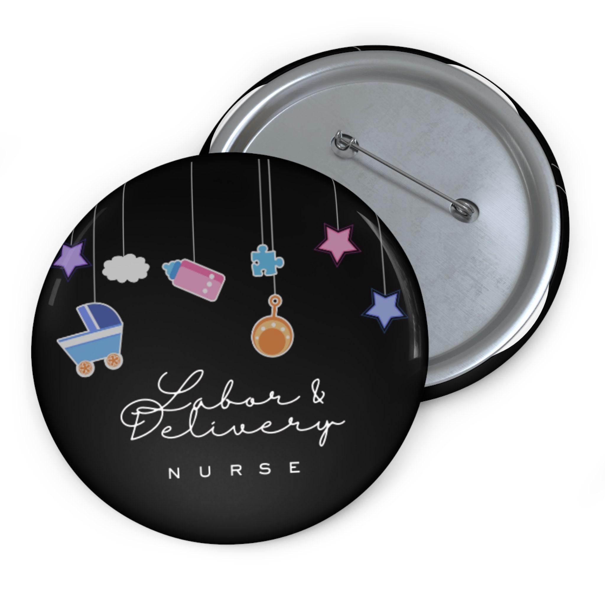 Labor and Delivery Nurse Nurse Themed Pin Lanyard Pin Nurse Badge Pin ...