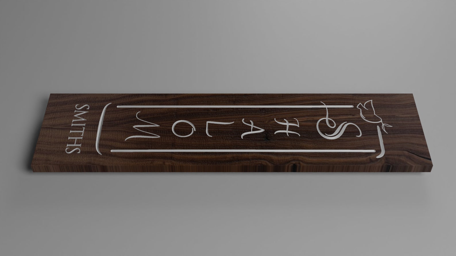Personalized Shalom Dove Welcome Porch Torah Sign for Front Door ...