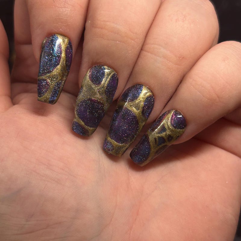 Arcane Jinx Nails - Etsy