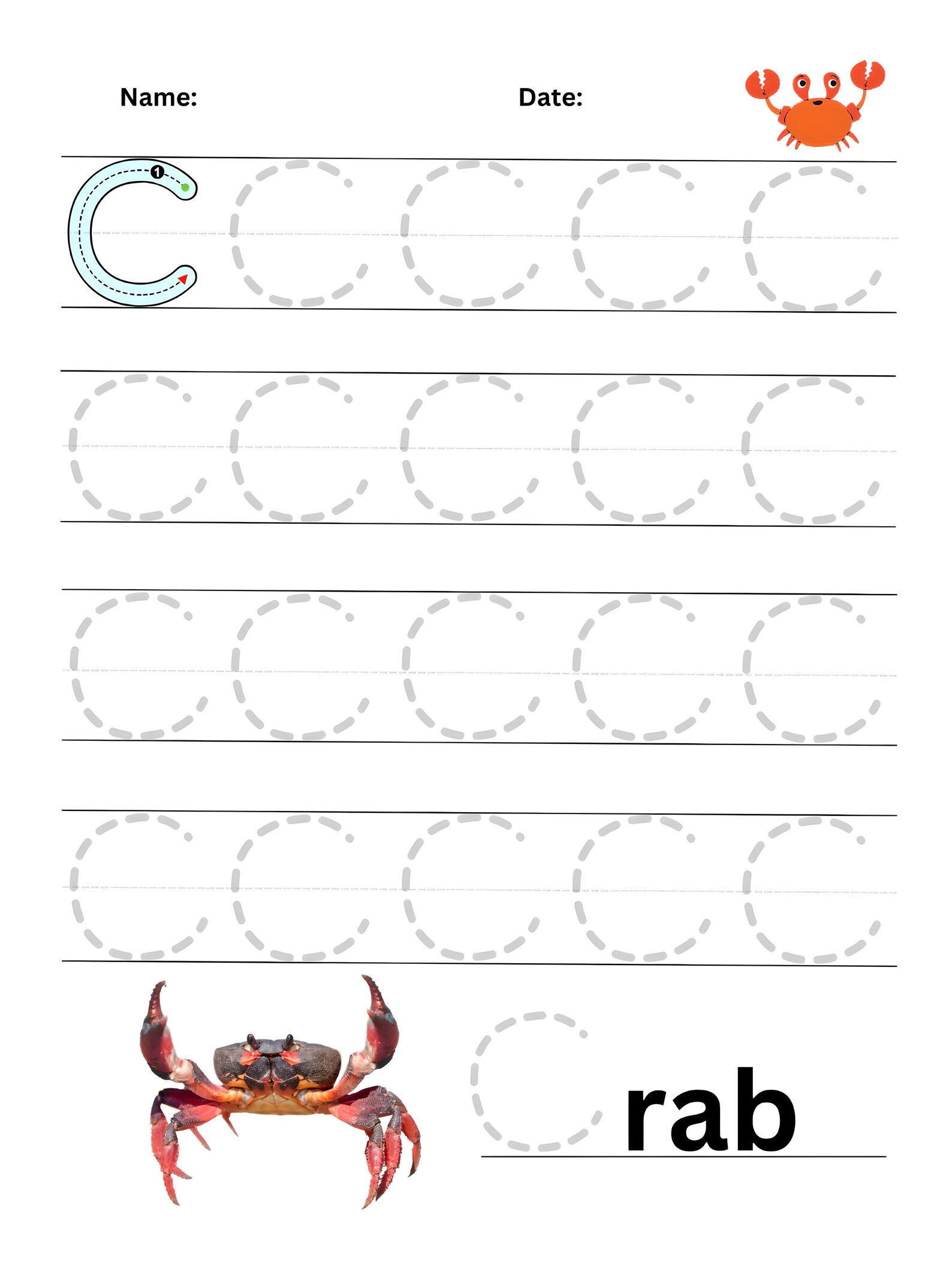 Alphabet Tracing Worksheets| Printable Alphabet Tracing|digital ...