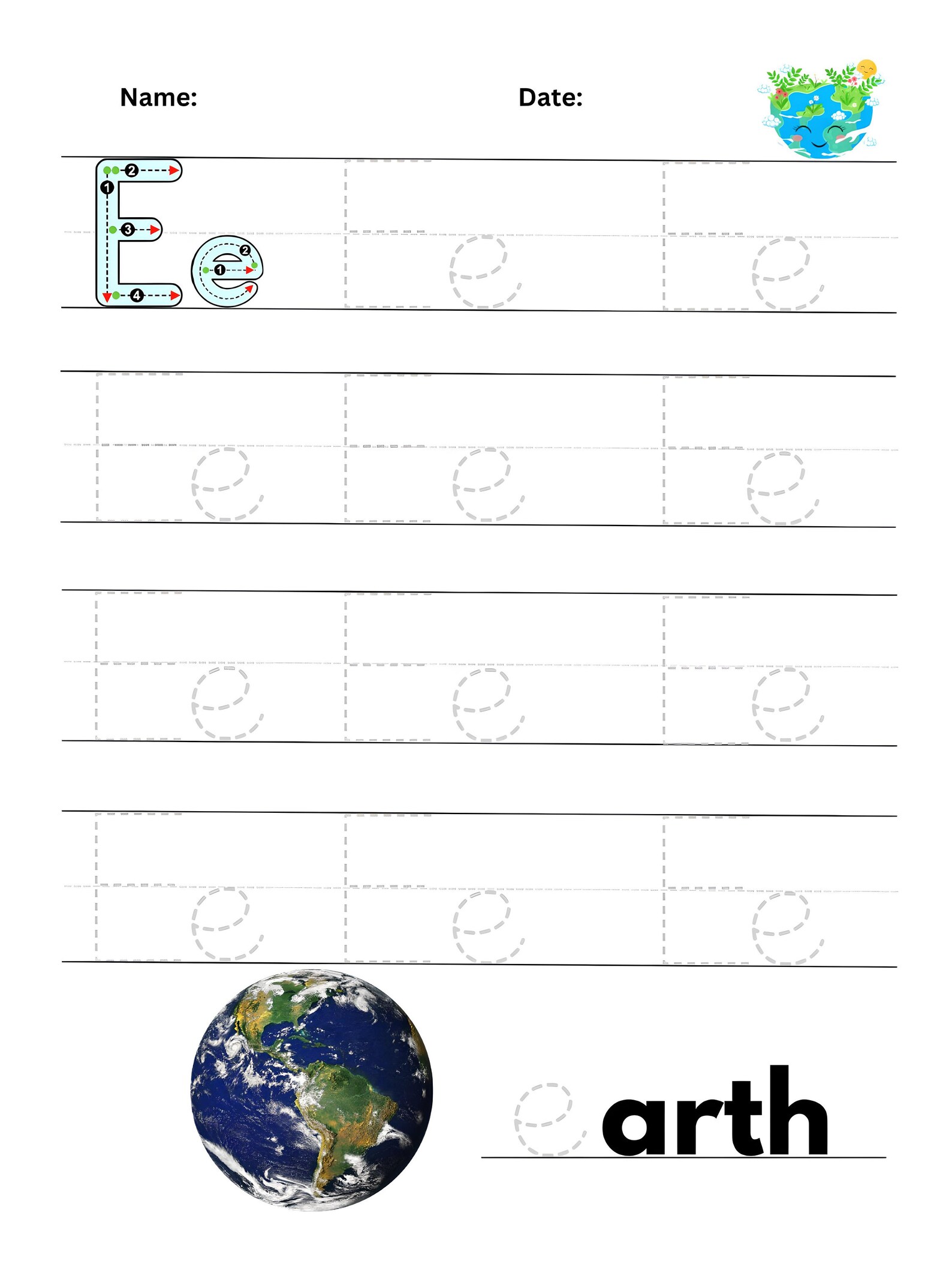 Alphabet Tracing Worksheets| Printable Alphabet Tracing|digital ...