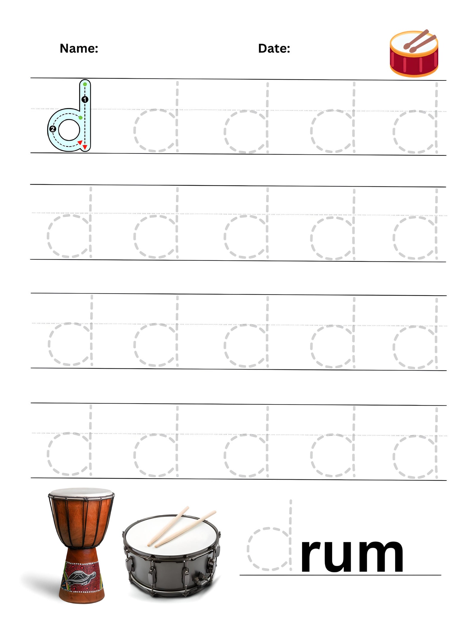 Alphabet Tracing Worksheets| Printable Alphabet Tracing|digital ...