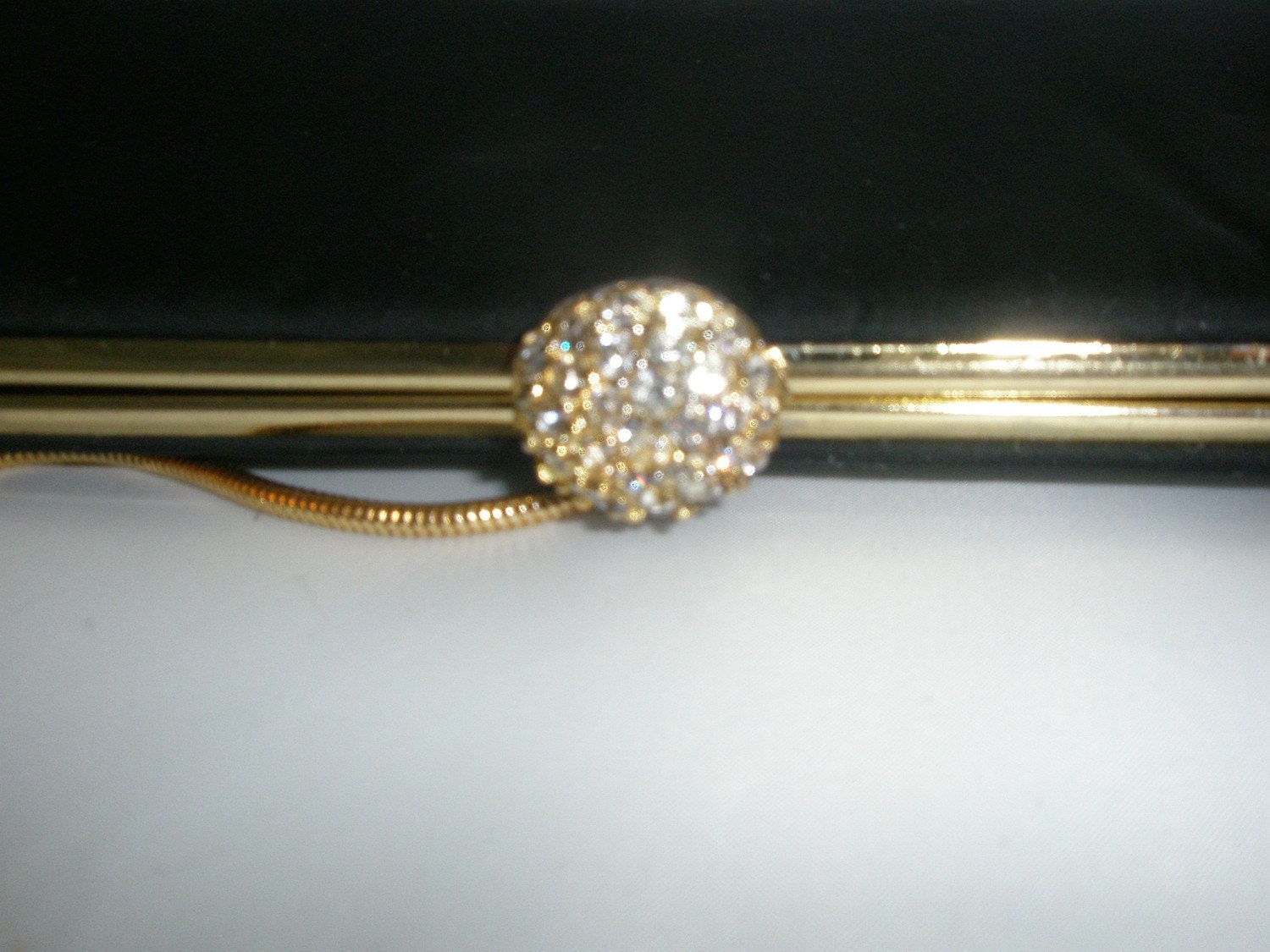 Vintage Bobbie Jerome Crystal and Satin Eveningbag - Etsy