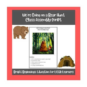 We're Going on a Bear Hunt Class Assembly Script - Eyfs/ks1 ...