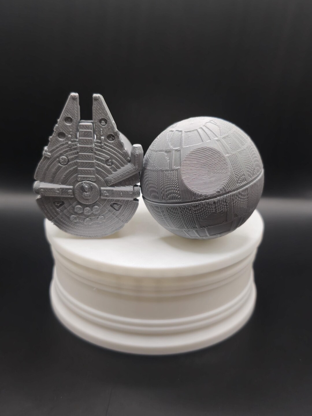 Star Wars Wall Hooks Star Wars Ear Holders Millenium Falcon Inspired ...