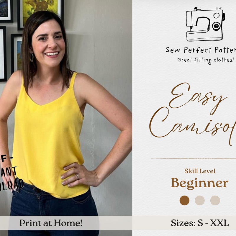 Camisole Pattern - Etsy