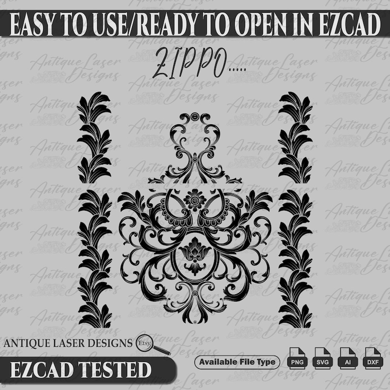 Zippo Svg, SVG Zippo, Zippo Scroll Svg, Zippo Laser Work, Zippo Custom ...