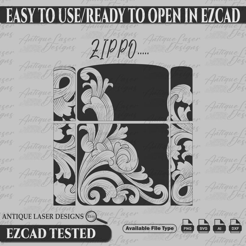 Zippo Svg, SVG Zippo, Zippo Scroll Svg, Zippo Laser Work, Zippo Custom ...