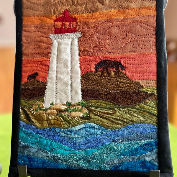 Seascape Quilt Art - Etsy