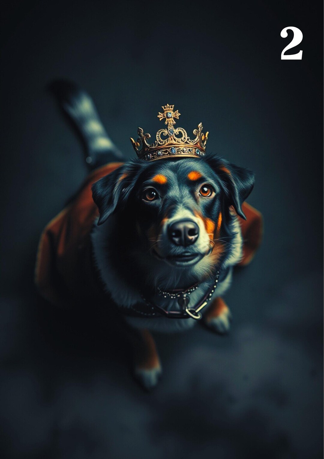 Royal Pet Portrait Digital Download, Dog Wall Art, Animal Photography ...