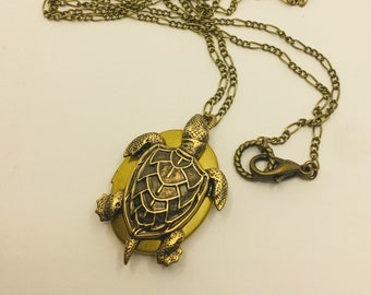 Sea Turtle Locket | Etsy