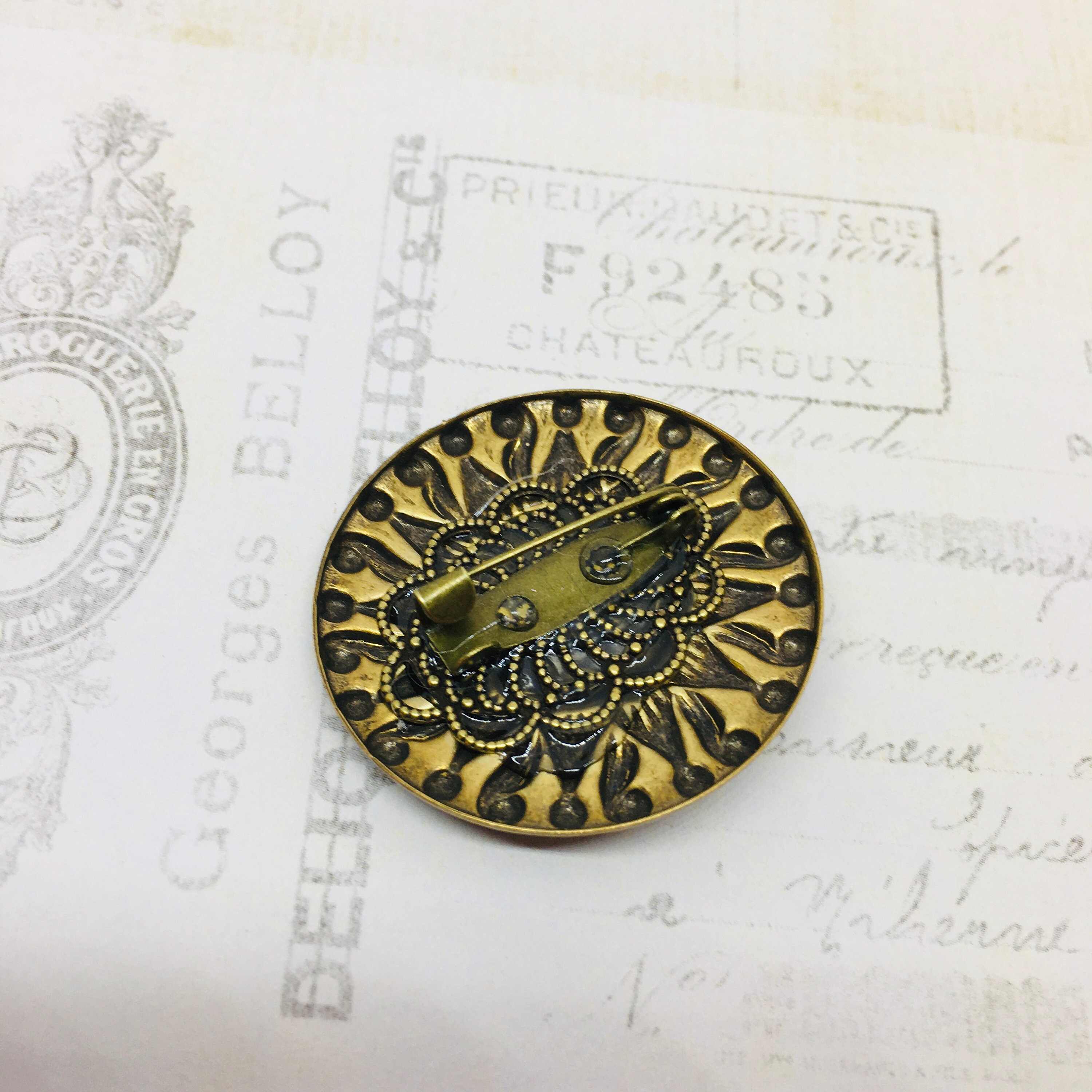 Sun Pin Brooch Brass Sunshine Brooch Embossed Metal Lapel Pin - Etsy UK