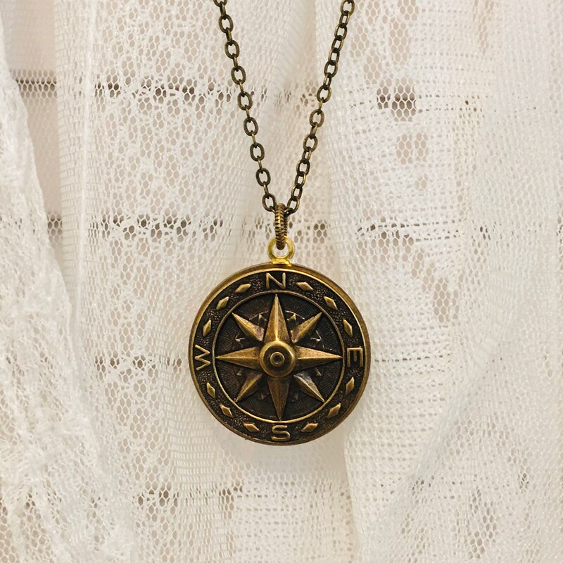 Compass Locket - Etsy