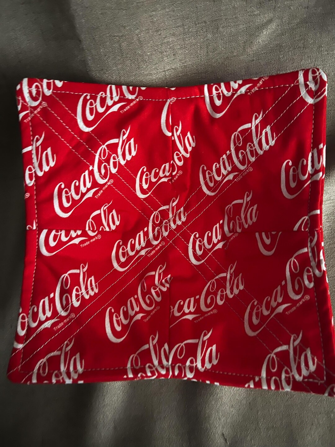 Large Bowl Cozy Coca-cola Microwave Bowl Cozy, Bowl Cozies, Soup Bowl ...