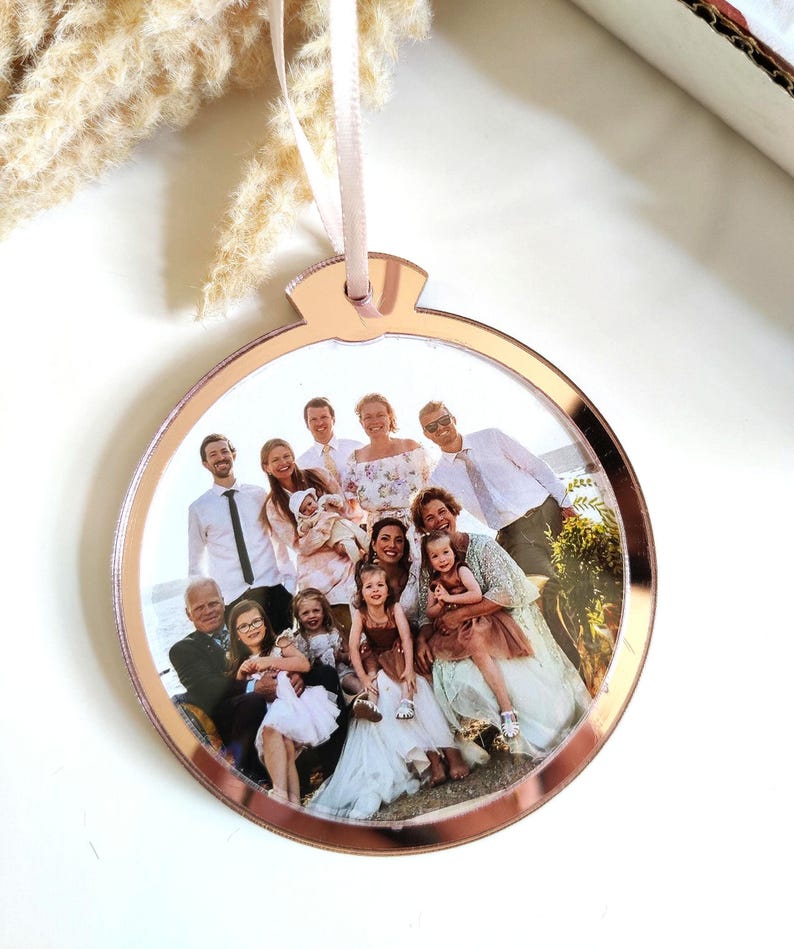 Personalized Christmas Tree Ornament: Custom Picture Ornament - Etsy Canada