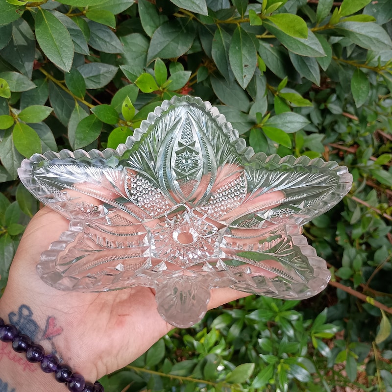 Crystal Candy Dish - Etsy