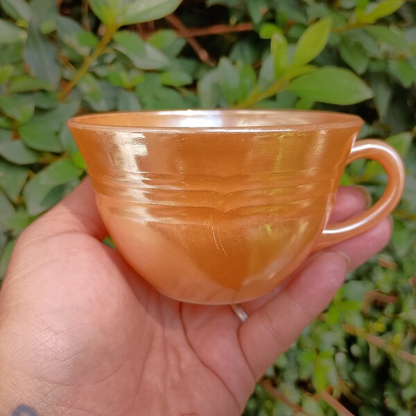 Orange Tea Cup - Etsy