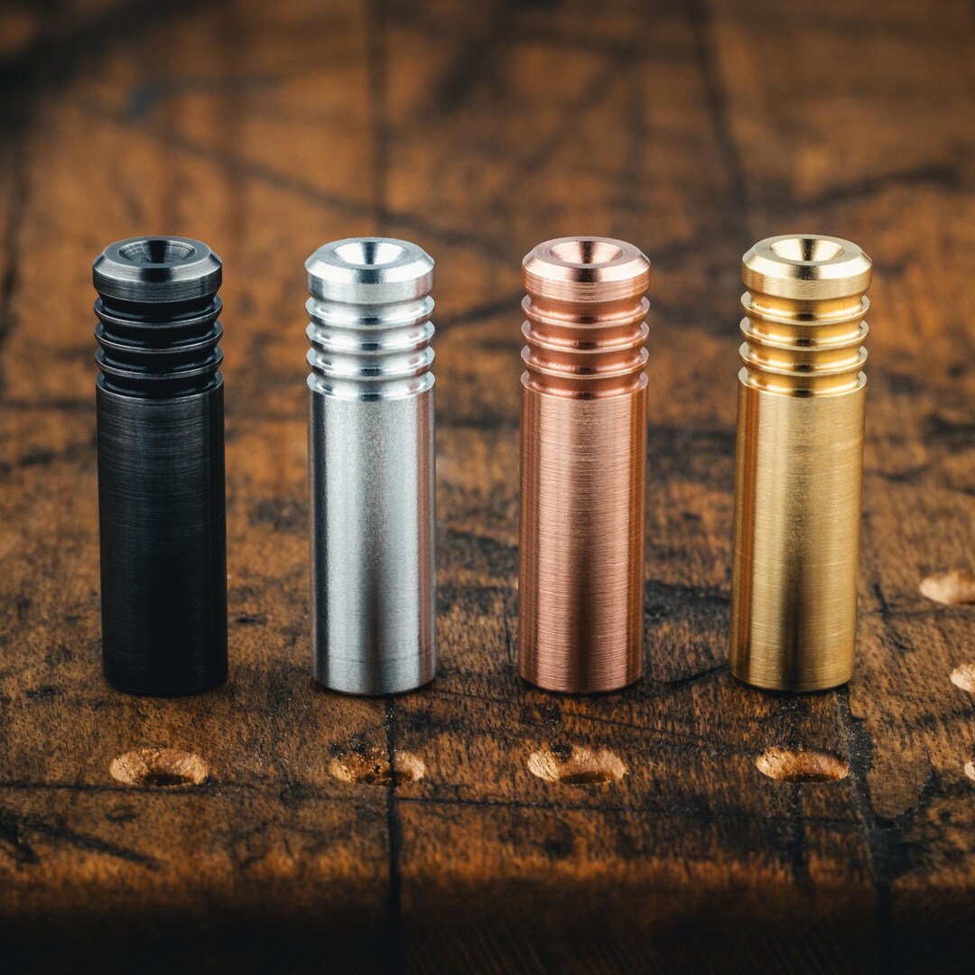 Metal Cribbage Pegs | Grooved | Handmade Machined | Steel, Aluminum ...