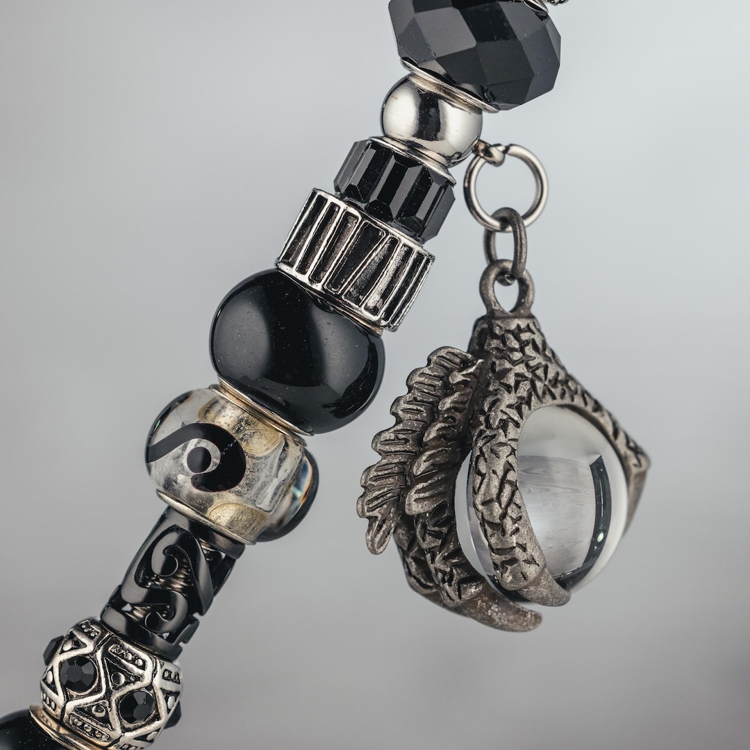 Customizable Beaded Planter Stake/table Centerpiece | American Crow ...