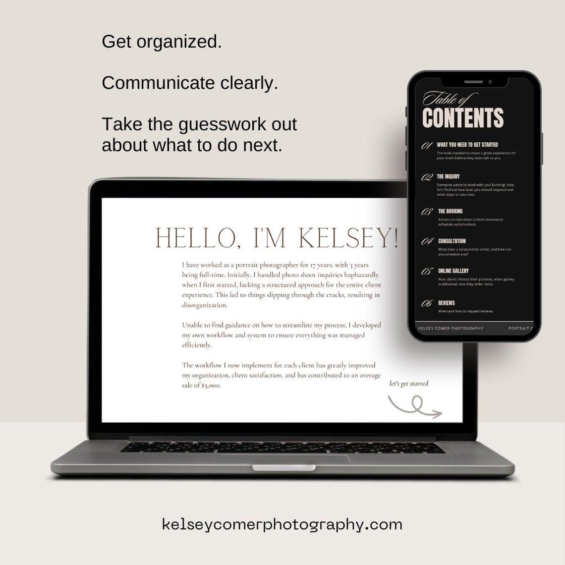 The Portrait Photographer Blueprint | Photographer Guide | Workflow and ...