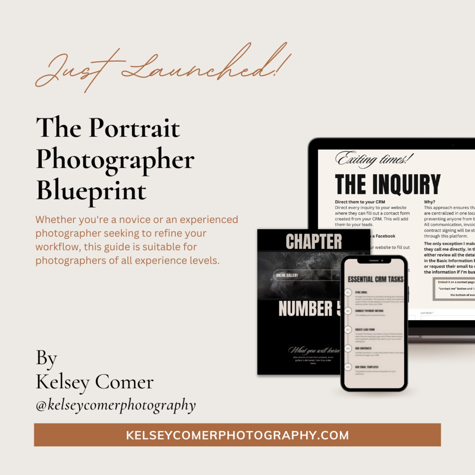 The Portrait Photographer Blueprint | Photographer Guide | Workflow and ...