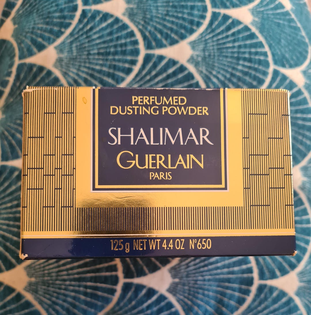 SHALIMAR Vintage Magnificent Scented Body Powder - Etsy