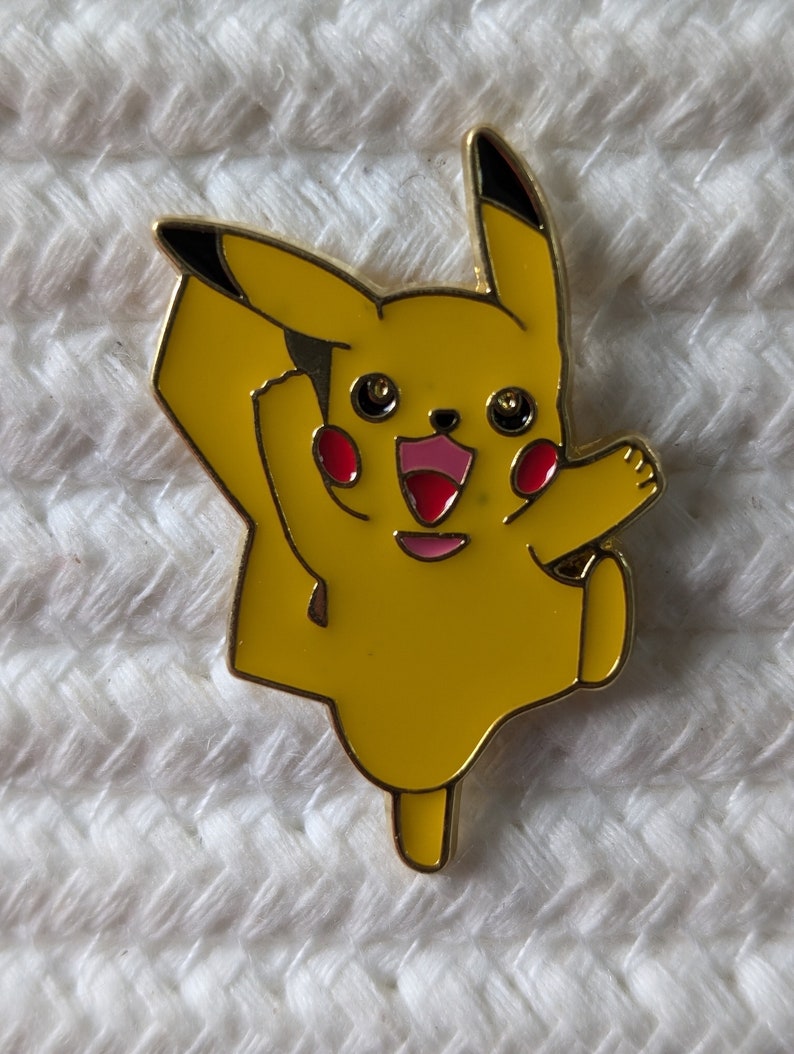 Pikachu Enamel Pin - Etsy