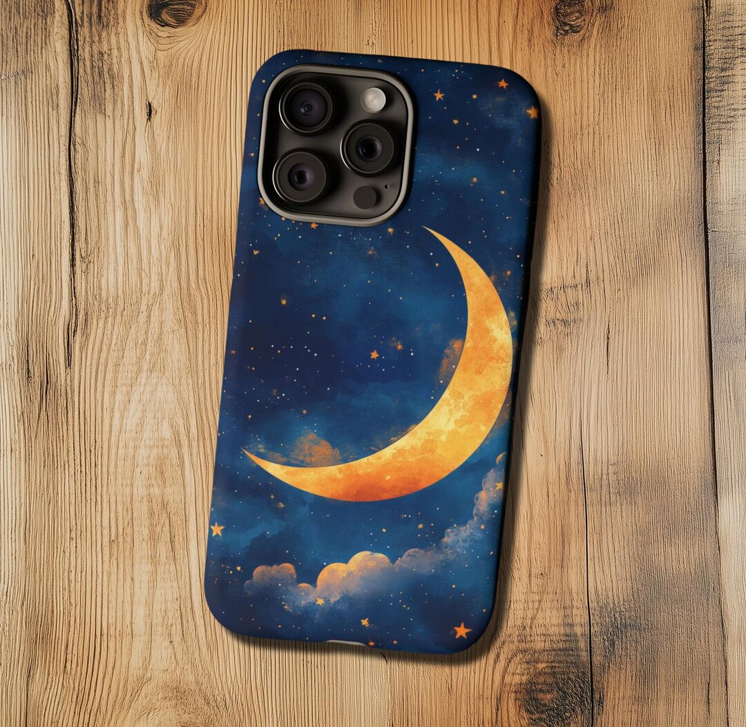 Night Sky Phone Case, Moon and Stars , Star Lovers Phone Case, Comfy ...