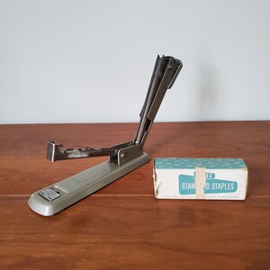 1950s BATES Model 56 Stapler With Staples: Vintage Office Desk ...
