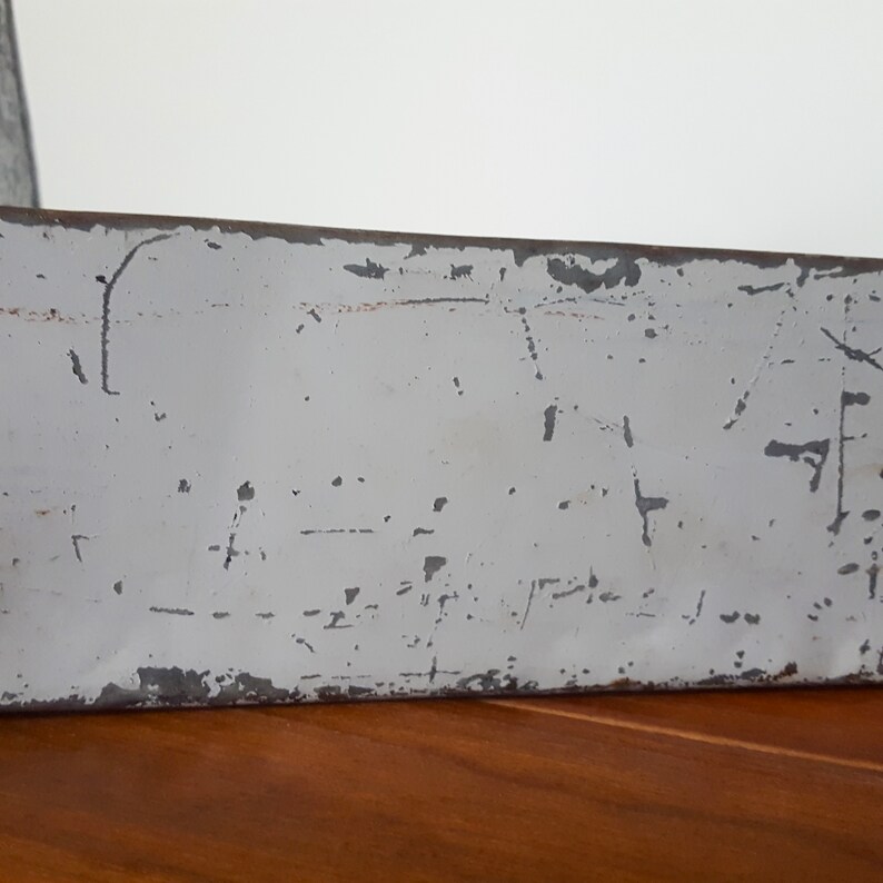 Chippy Galvanized Steel Tool Caddy Vintage Metal Tool Box - Etsy