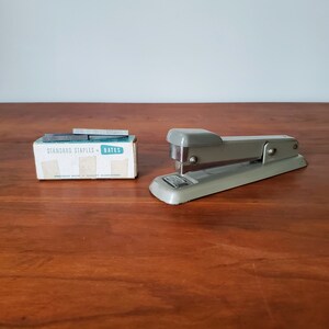 1950s BATES Model 56 Stapler With Staples: Vintage Office Desk ...