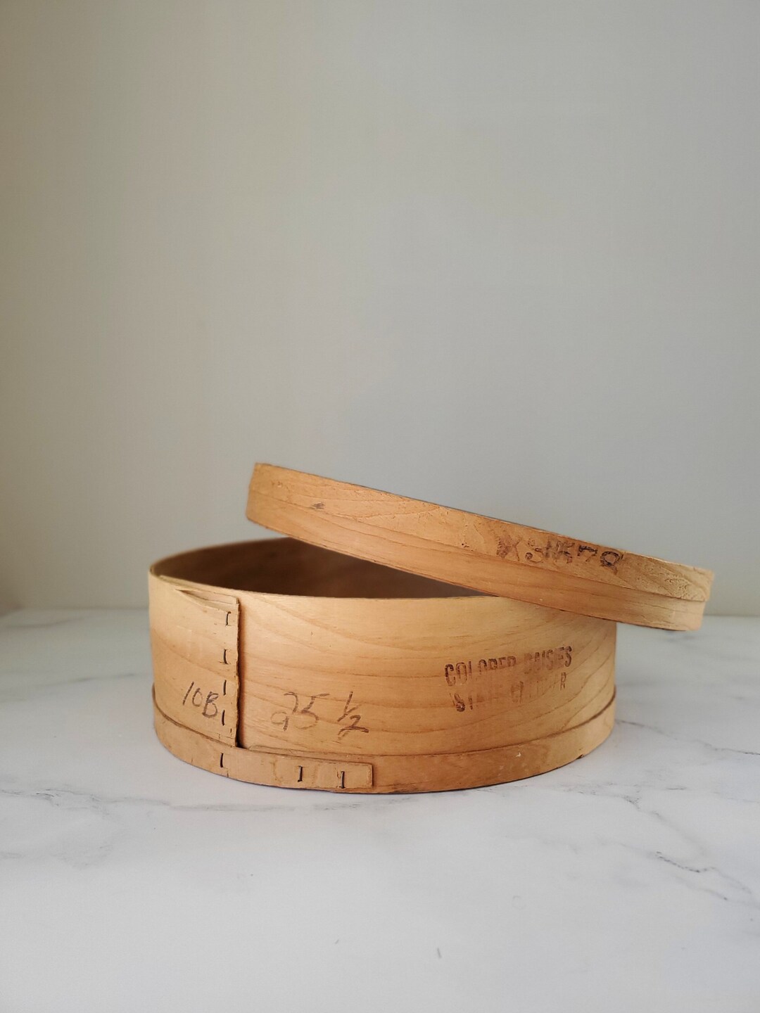 Wisconsin Round Wood Cheese Box - Colored Daisies State Cheddar Storage ...